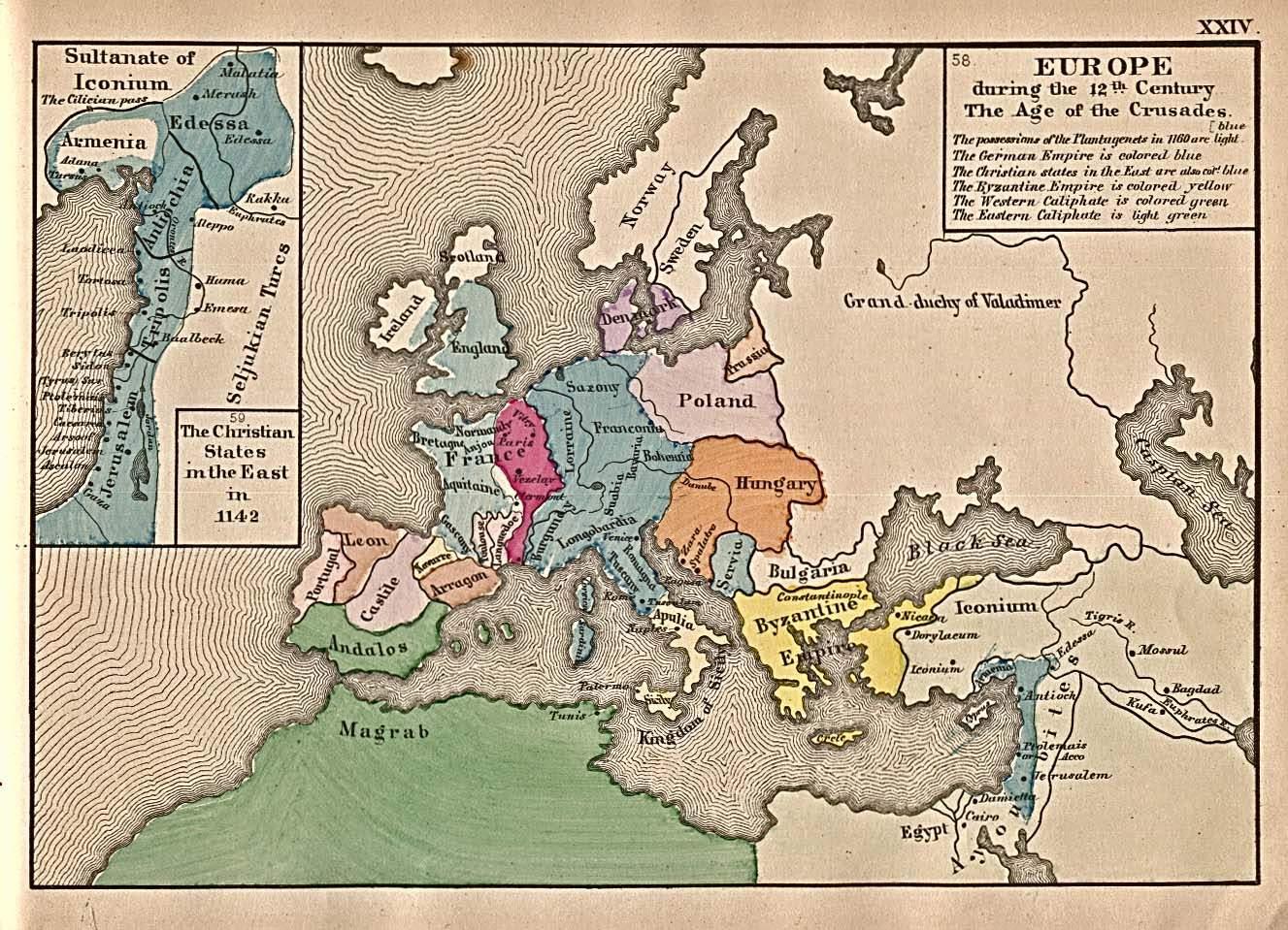 Europa 1100 1200 Profu De Geogra 
