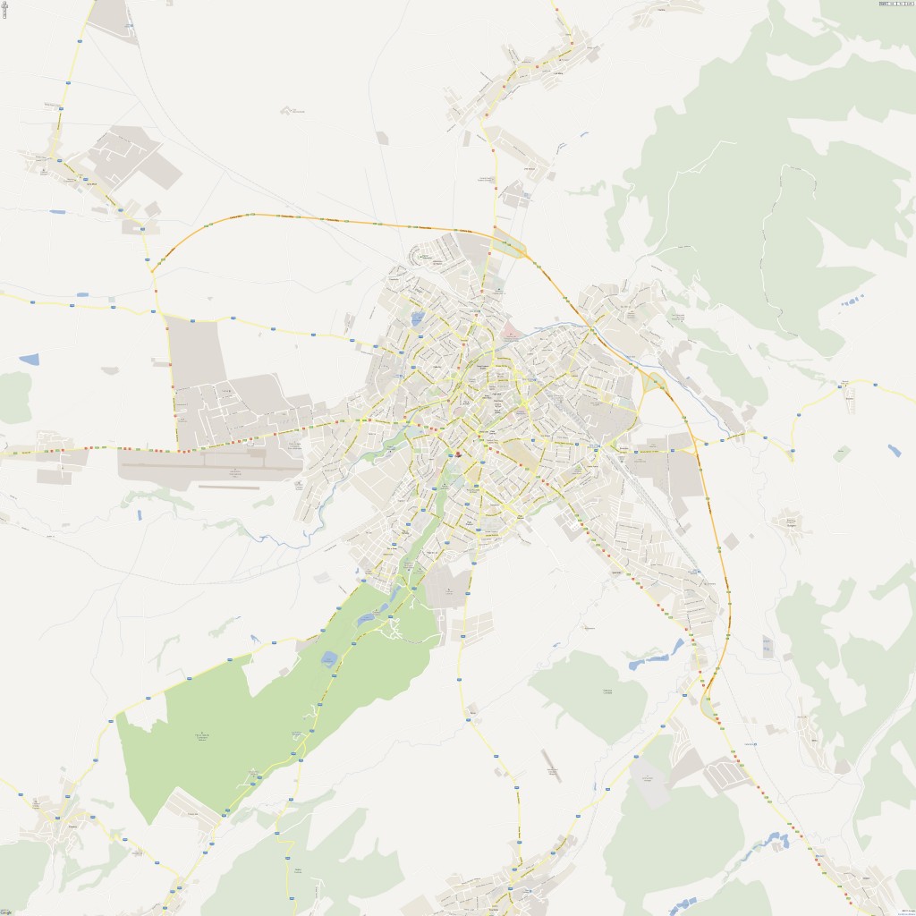 Harta Sibiu | Profu' de geogra'