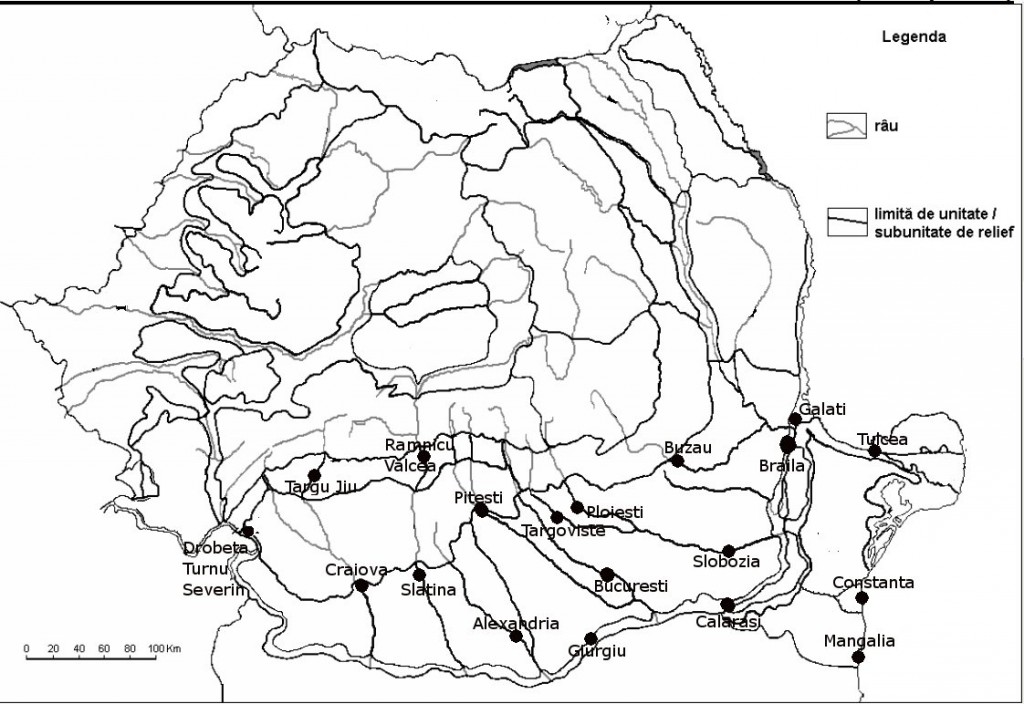 Harta Romaniei orase | Profu' de geogra'