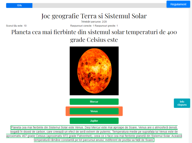 Joc de geografie | Profu' de geogra'